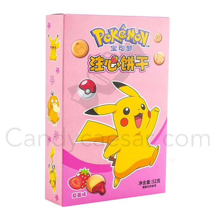 Pokemon Cookies strawberry cookies 52g