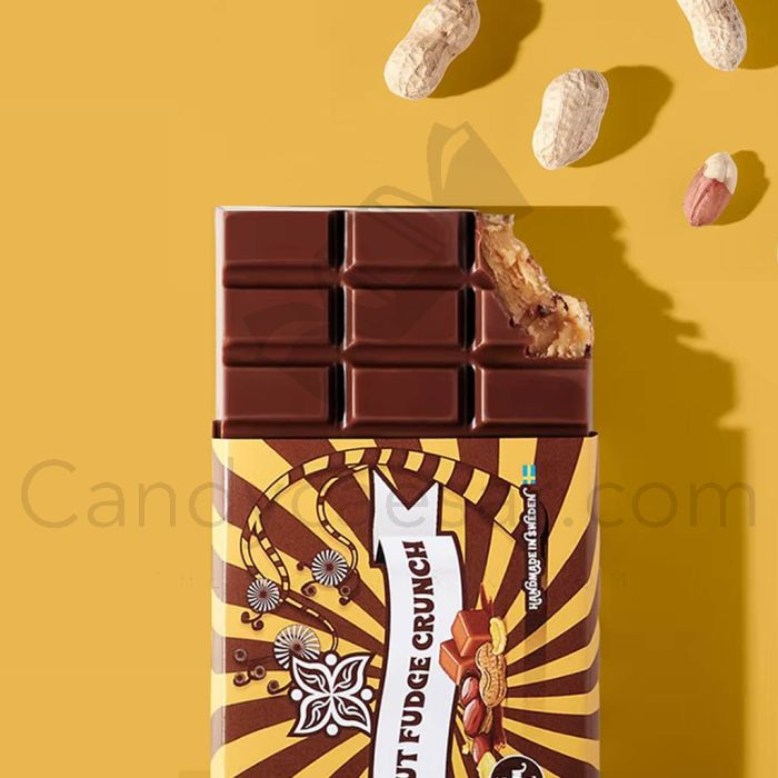 Peanut Fudge Crunch Chocolate Bar 200g
